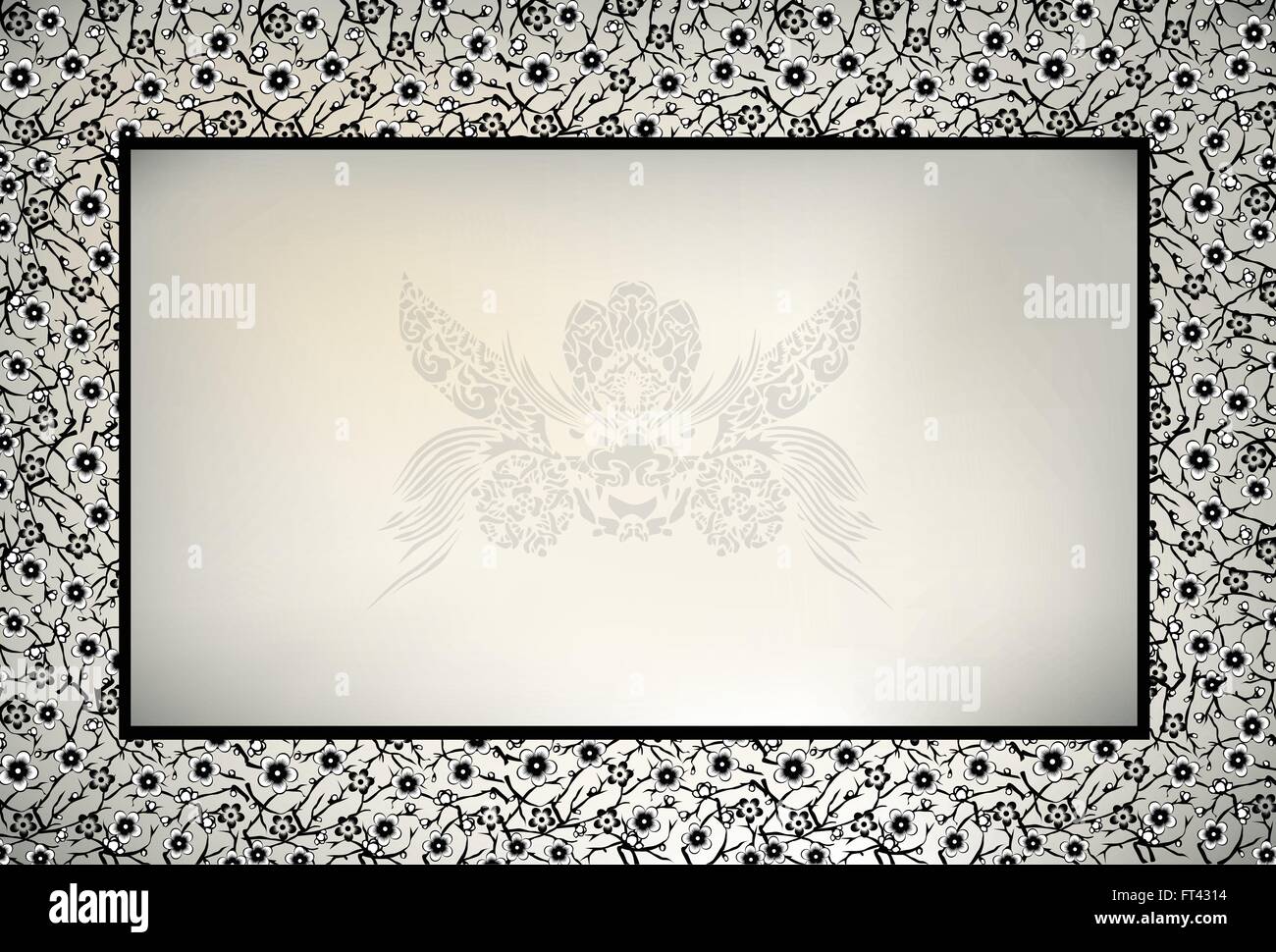 Traditional japanese window frame Stock Vector Images - Alamy
