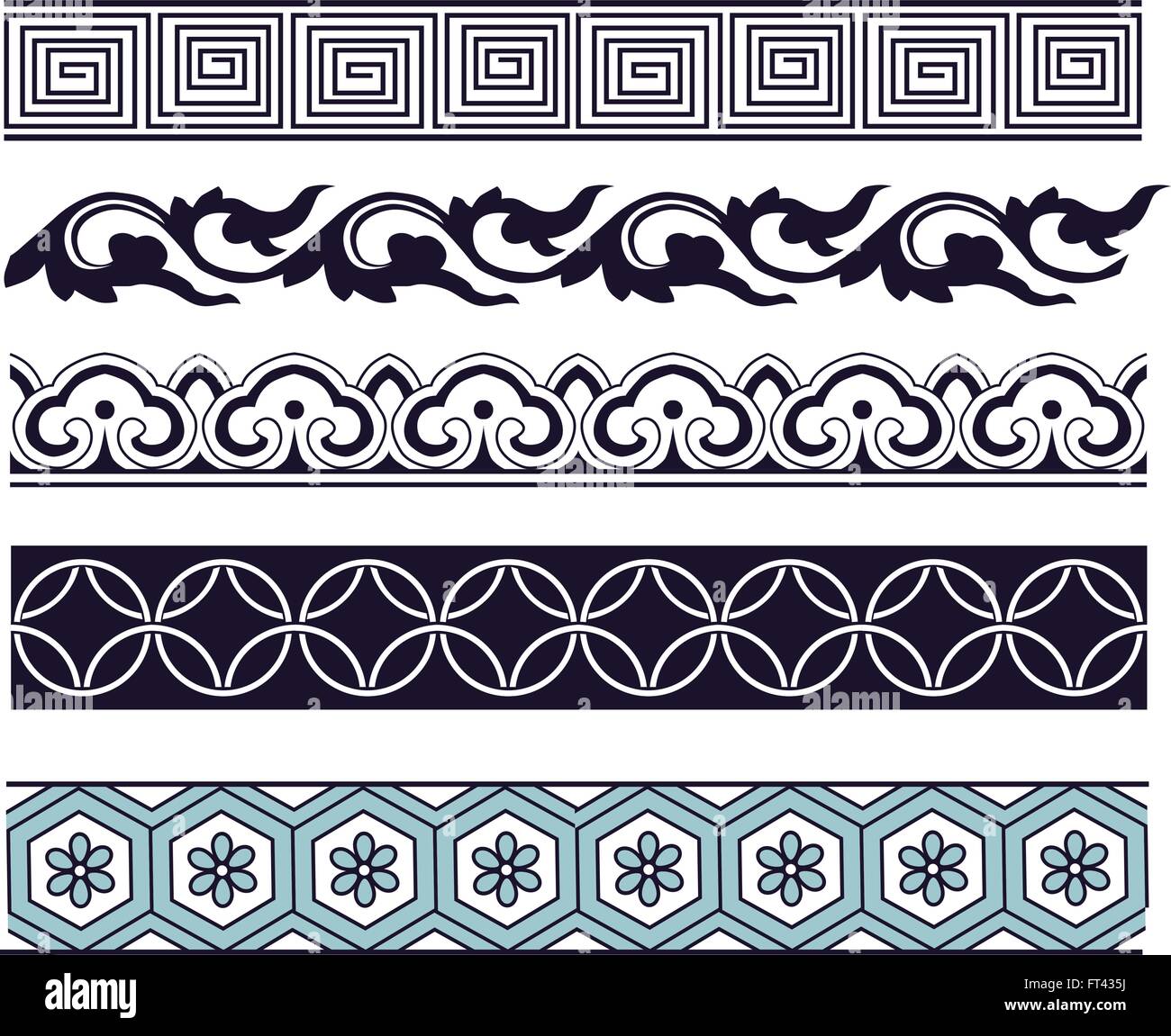 decor pattern collections Stock Vector Image & Art - Alamy