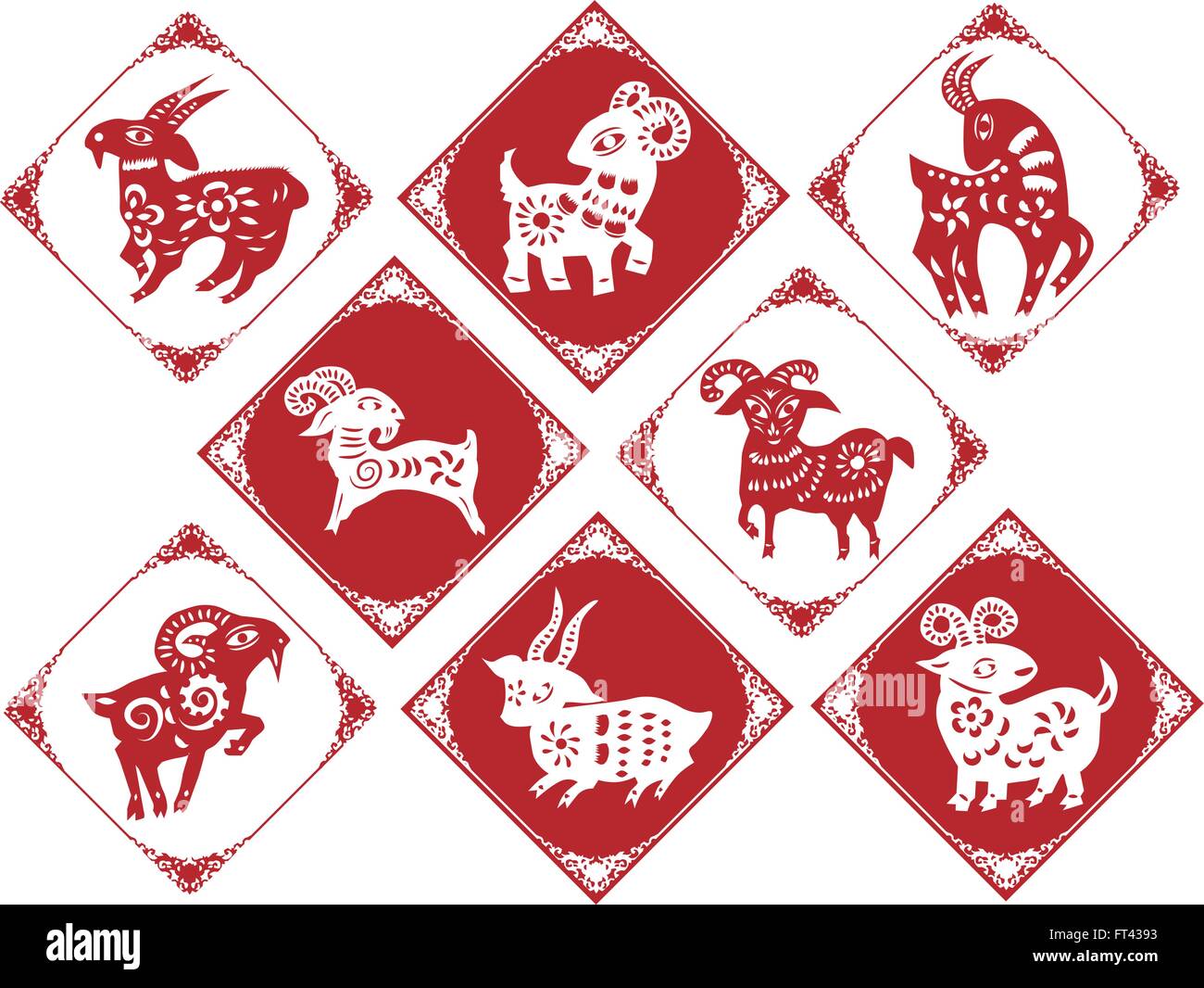 Sheep paper cut hi-res stock photography and images - Alamy