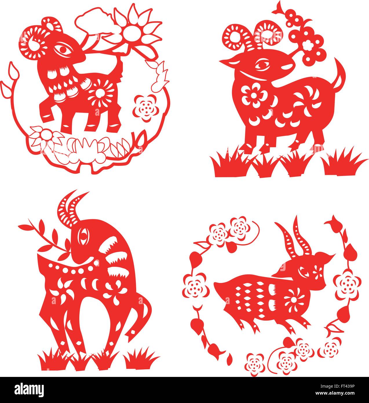 Sheep paper cut hi-res stock photography and images - Alamy