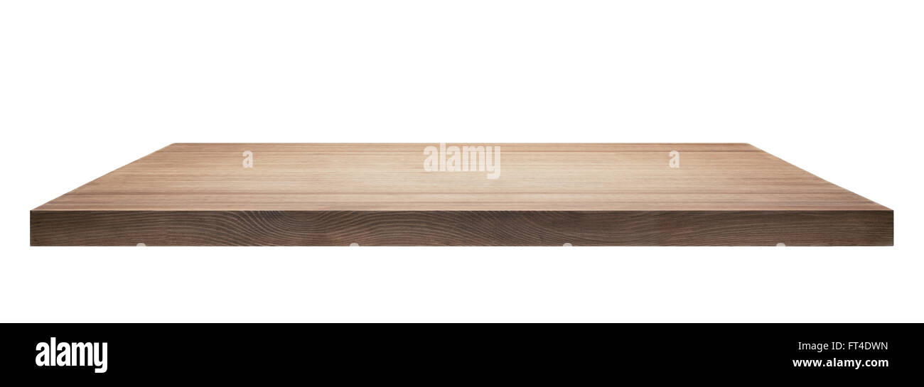 Plank top table Cut Out Stock Images & Pictures - Alamy