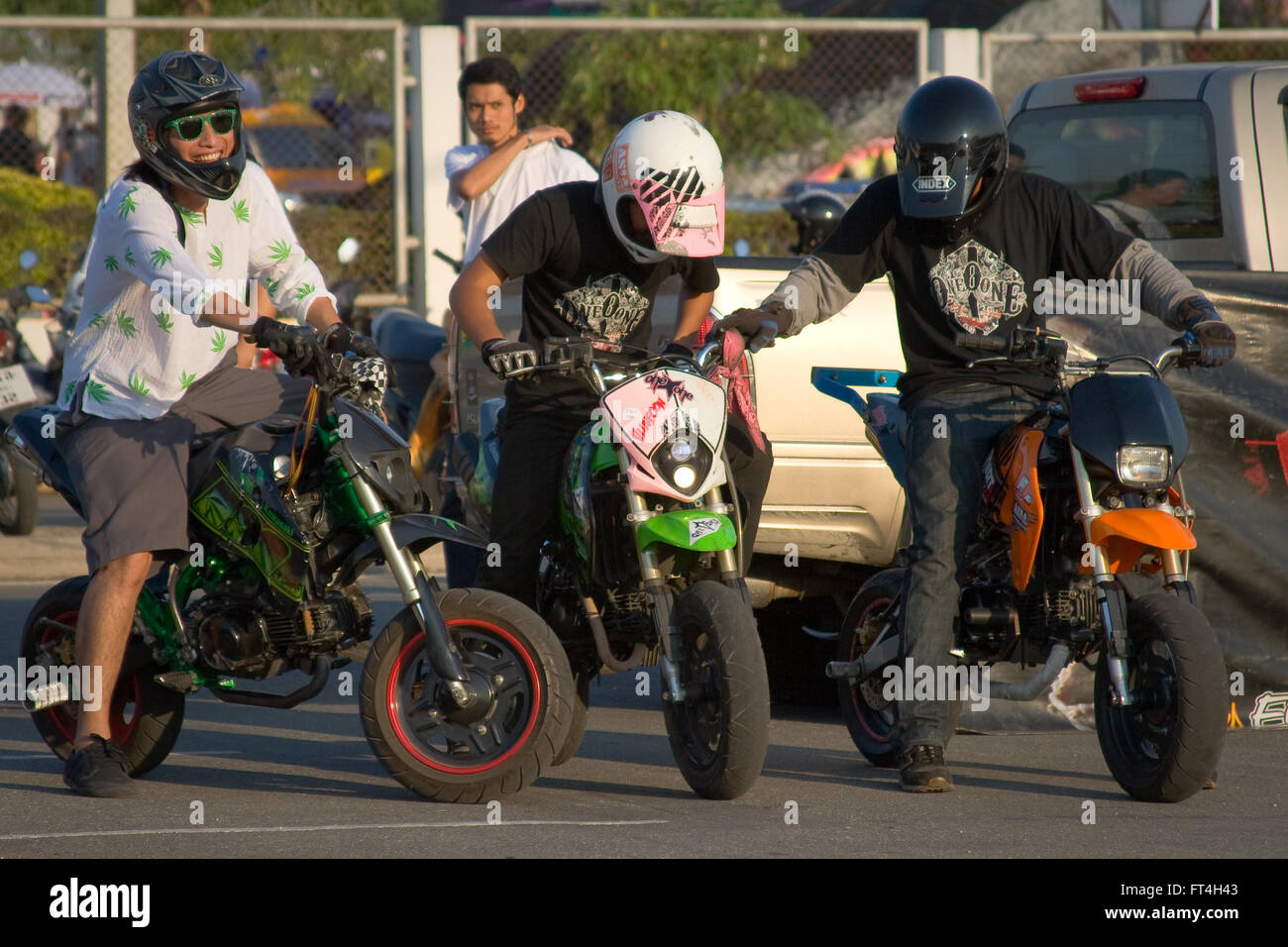 Annual custom bike and car show Thailand Stock Photo - Alamy