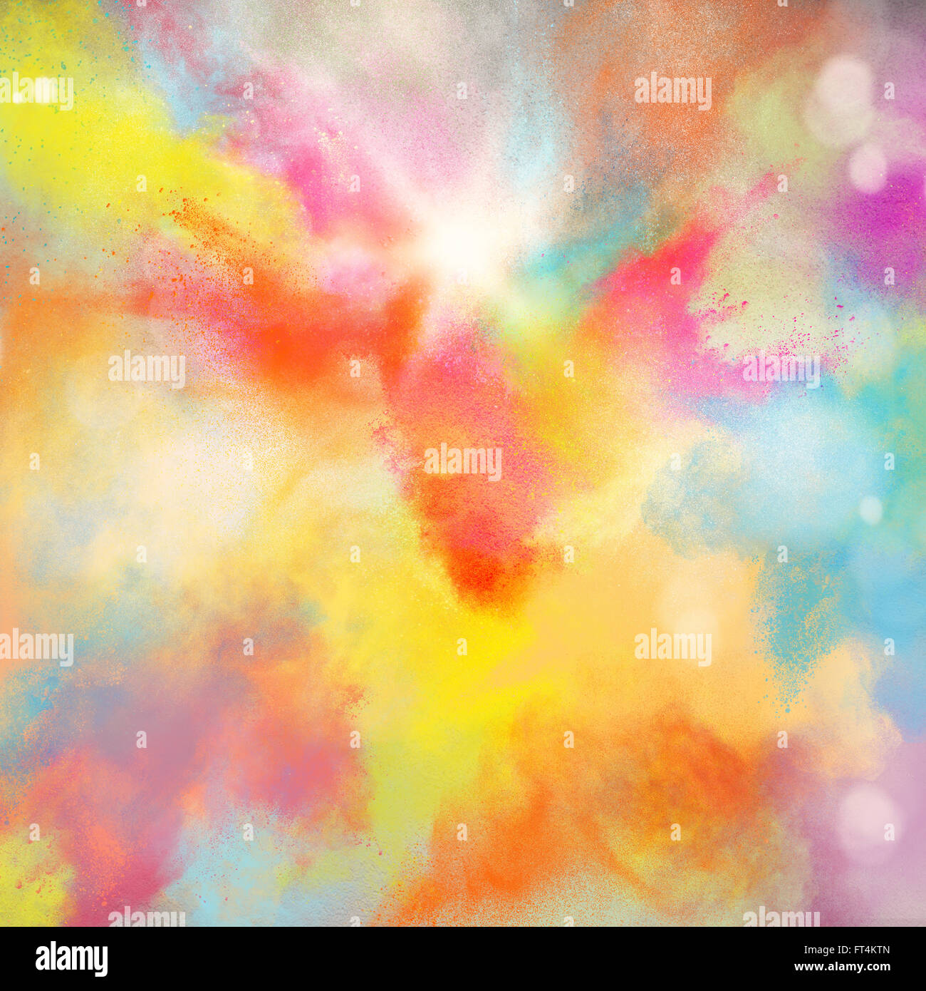 Colour explosion powder hi-res stock photography and images - Alamy