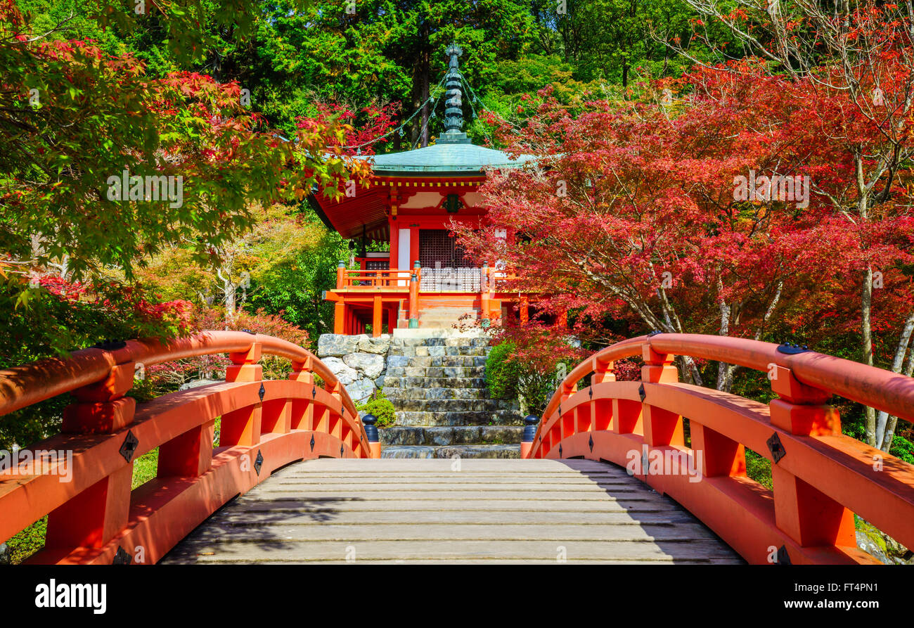 Daigoji Temple in Autumn, Kyoto, Japan Stock Photo - Alamy