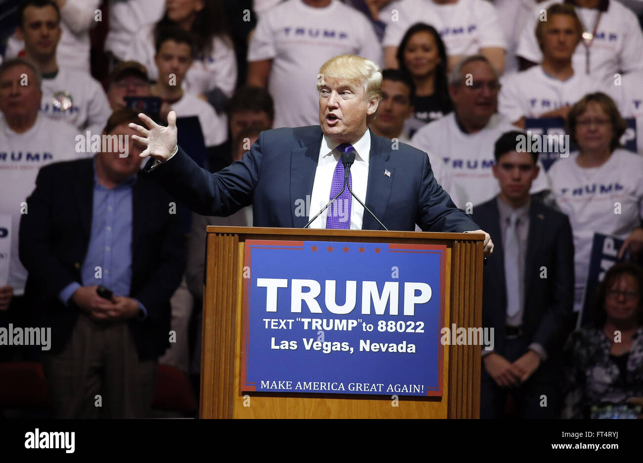 Donald J. Trump for President Rally at South Point Arena Las Vegas, NV ...