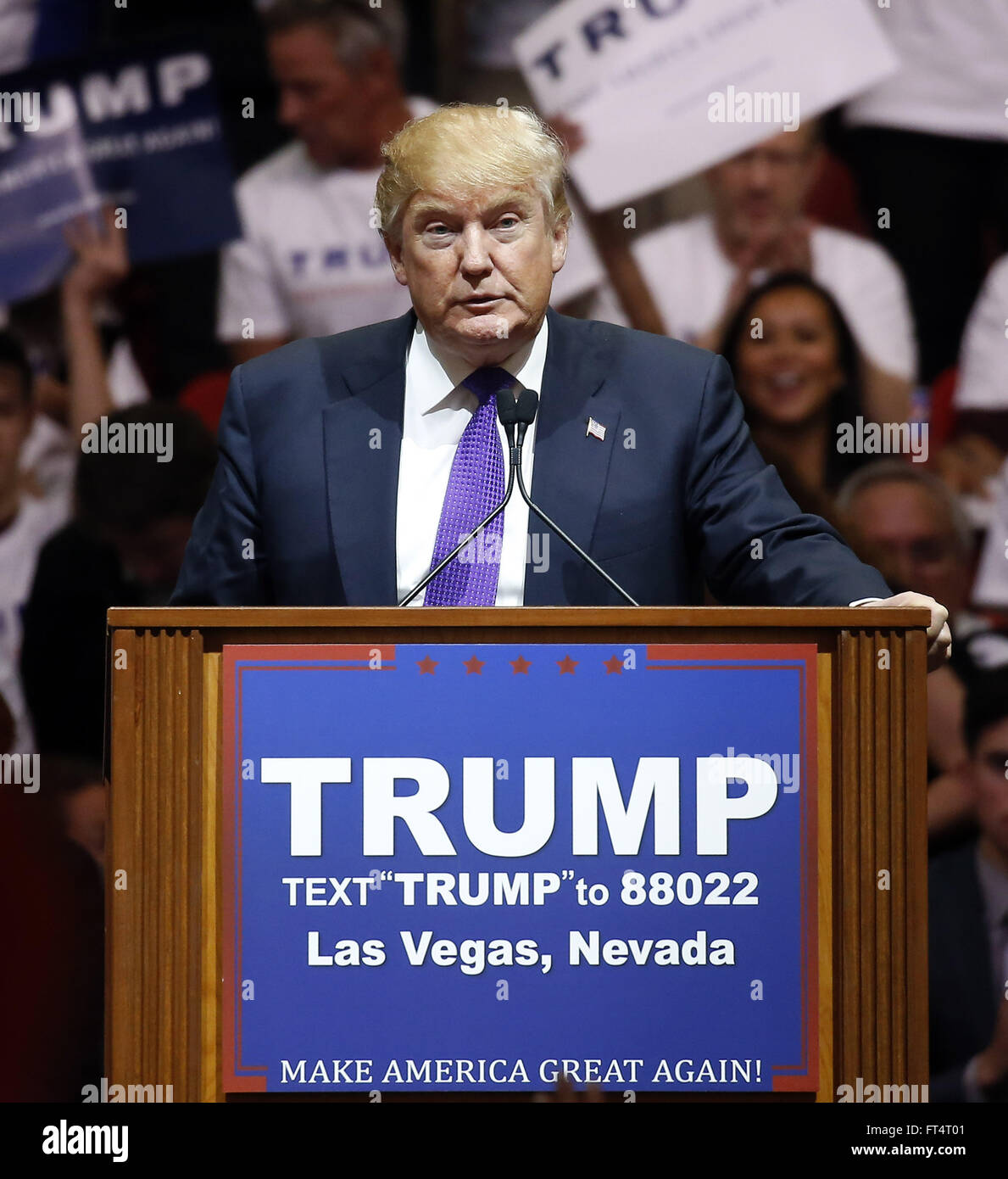 Donald J. Trump for President Rally at South Point Arena Las Vegas, NV ...