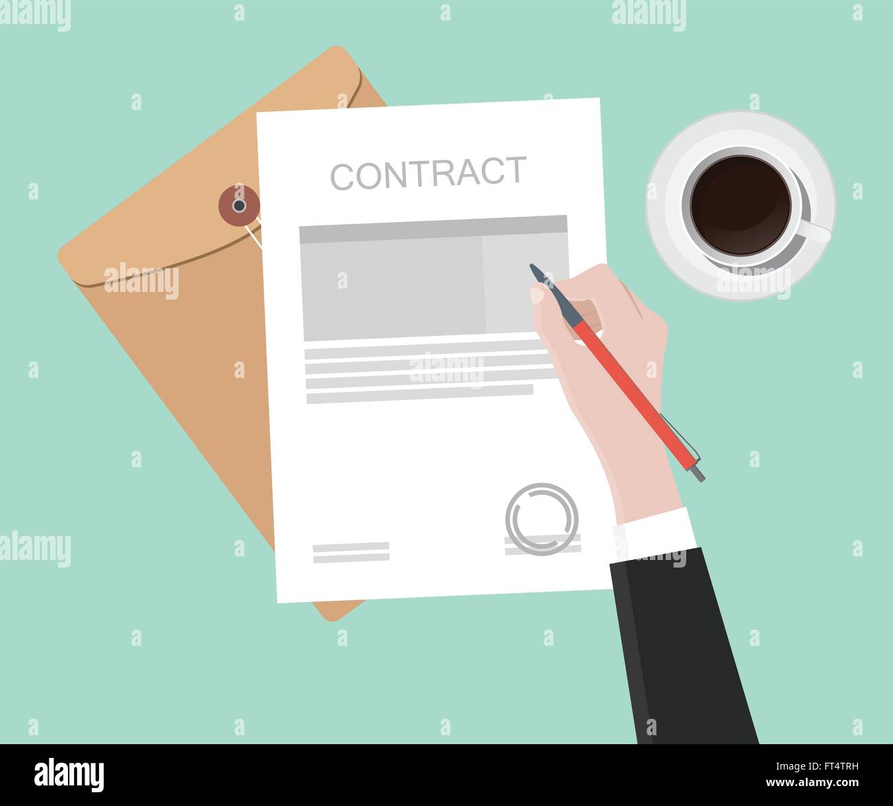 Loan text on paper Stock Vector Images - Alamy