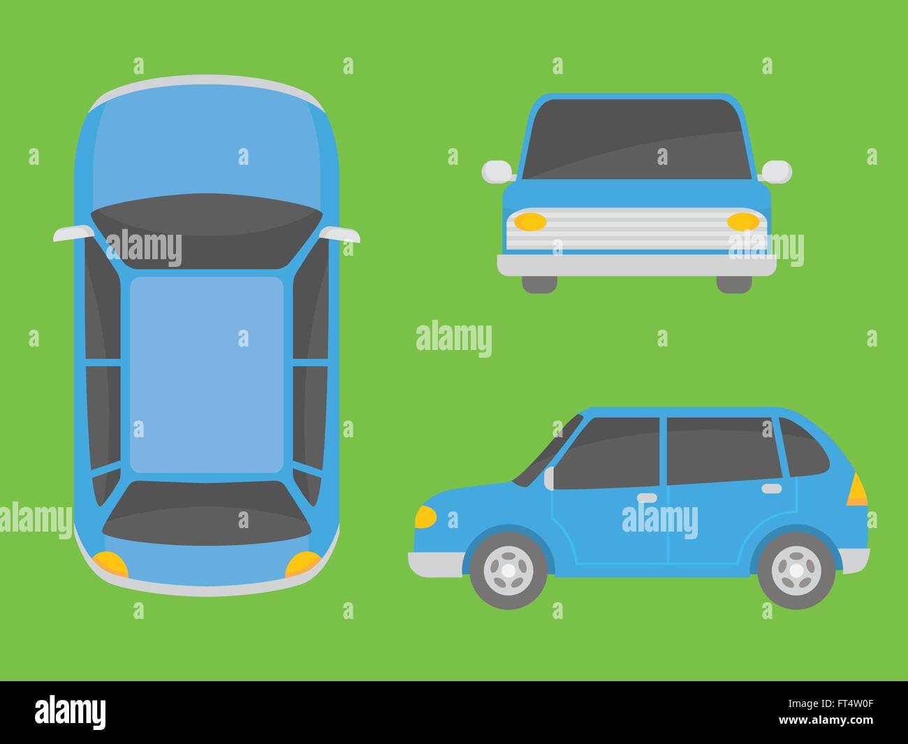Top view from light Stock Vector Images - Alamy
