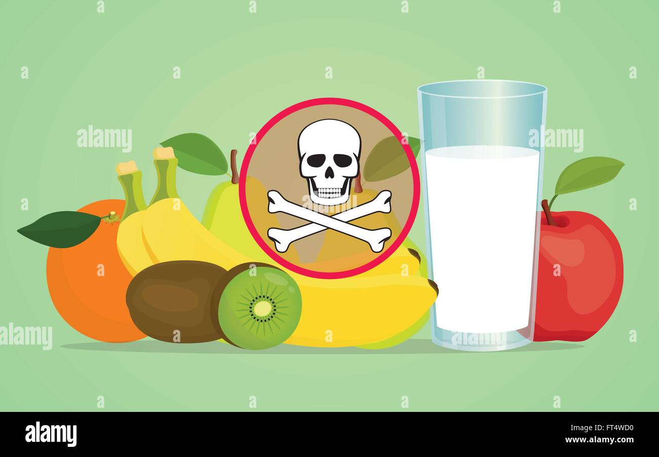 Red white toxic poisonous Stock Vector Images - Alamy