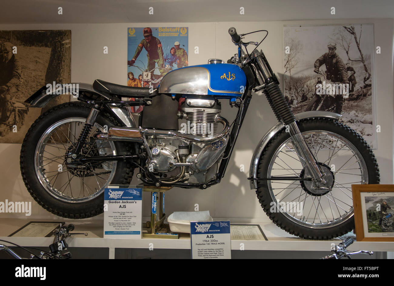 Ajs motorbike hi-res stock photography and images - Alamy