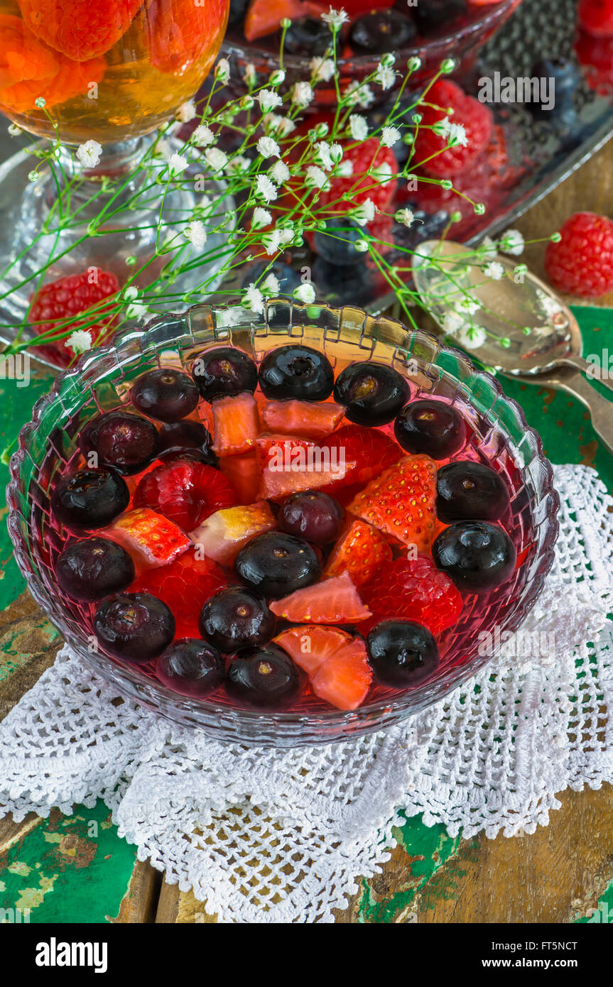 Summer fruit jelly hi-res stock photography and images - Alamy
