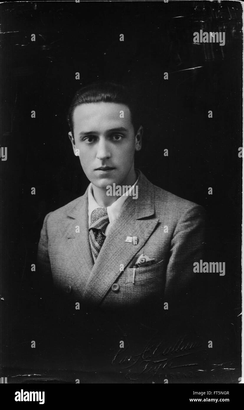 Italian young man Black and White Stock Photos & Images - Alamy