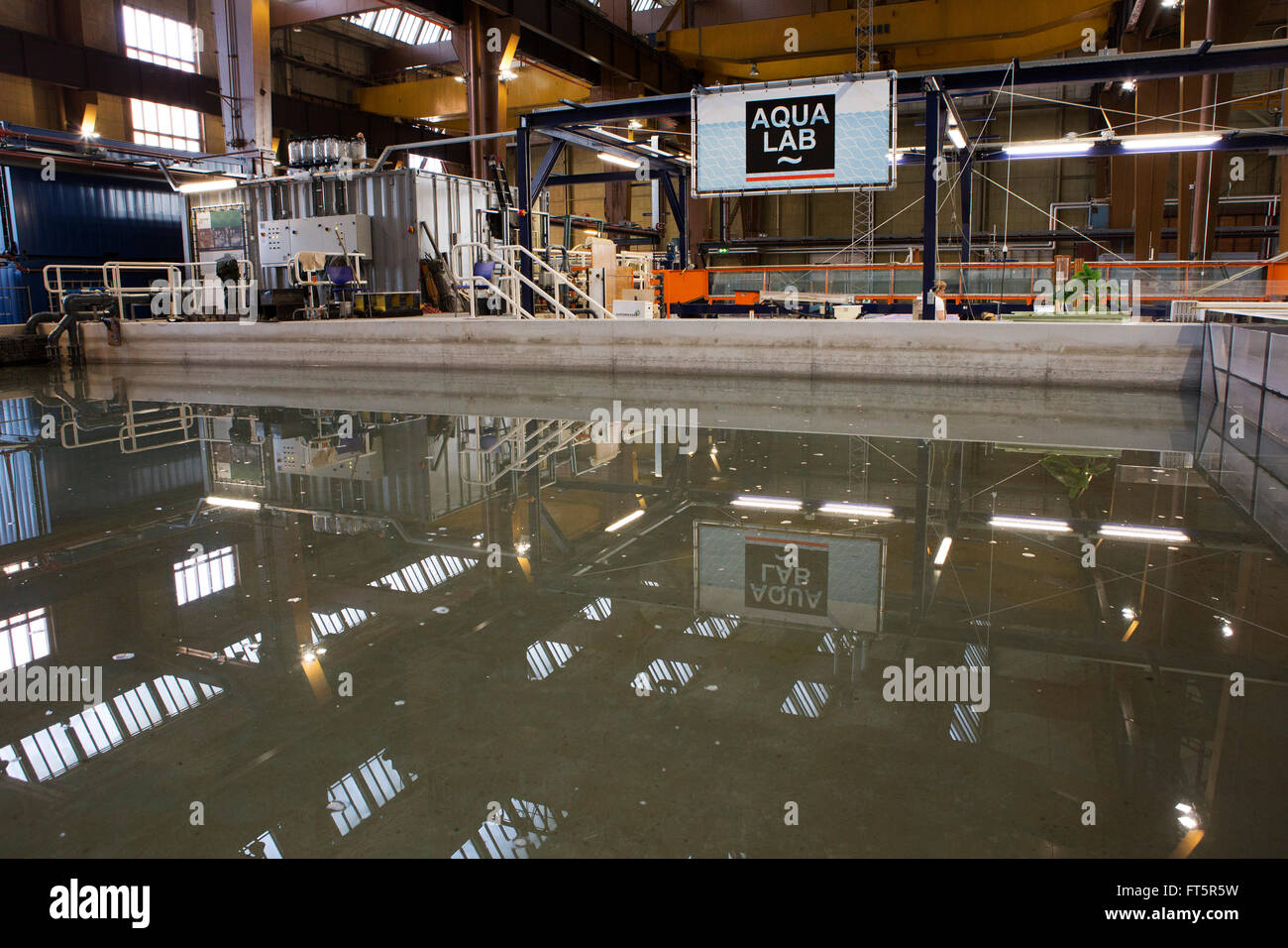 The Aqua Lab at the Innovation Dock in Rotterdam, the Netherlands Stock ...