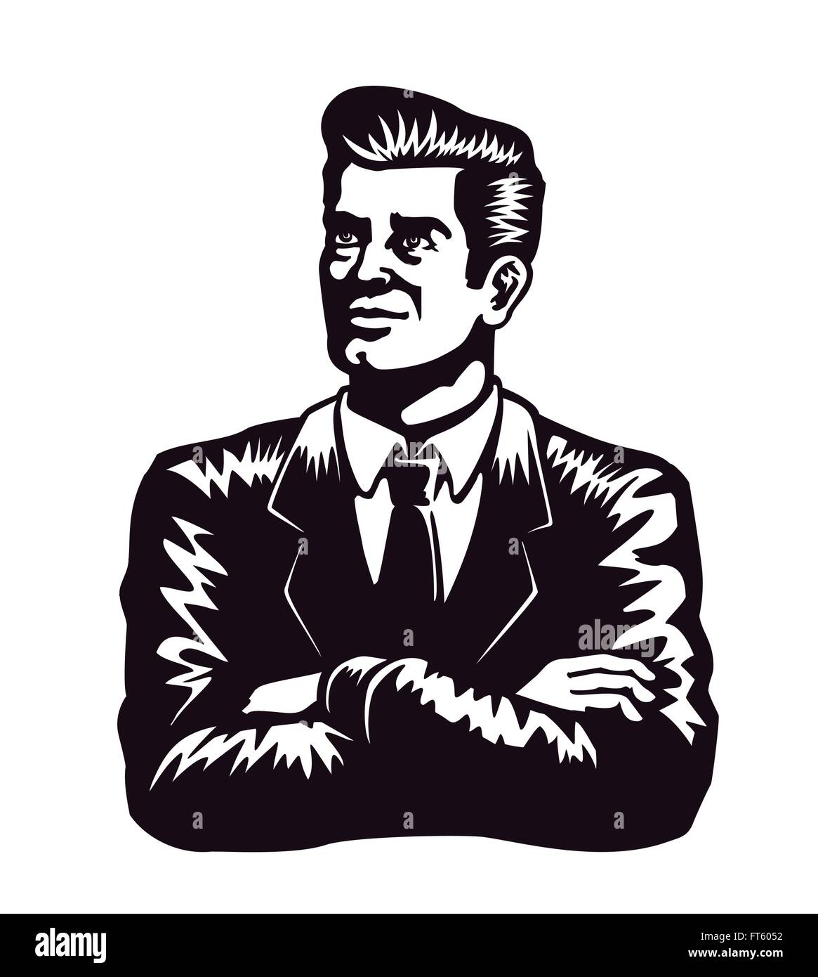 Confident Person Clipart Black And White