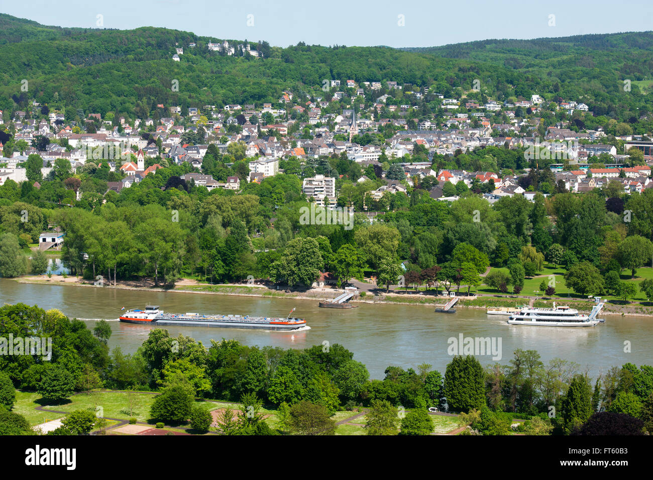 Rheininsel nonnenwerth hi-res stock photography and images - Alamy