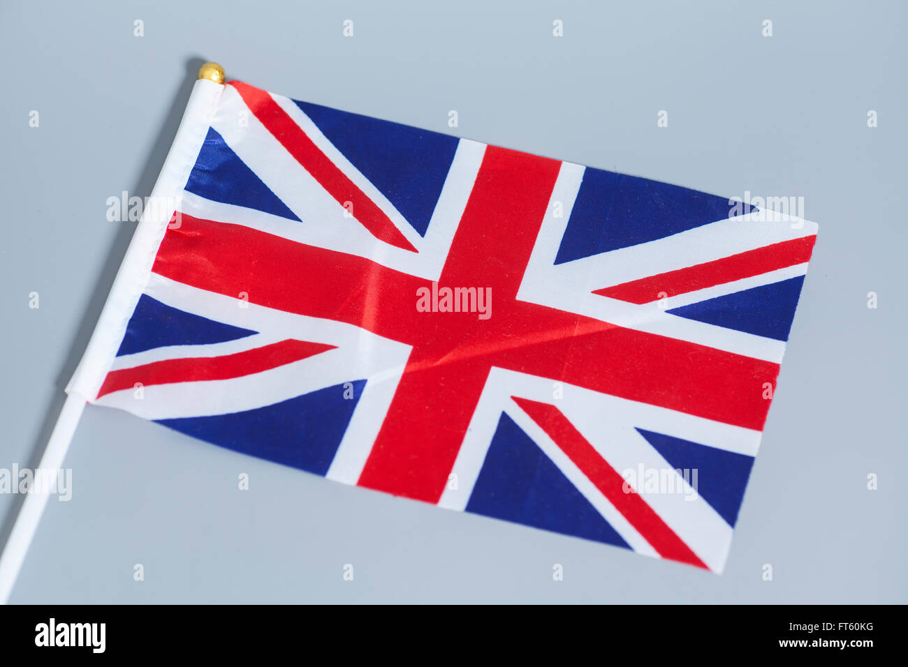 Flag of Great Britain Isolated on gray background Stock Photo - Alamy