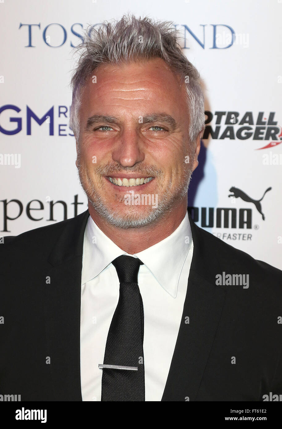 March 3, 2016 - David Ginola attending London Football Awards 2016 at ...