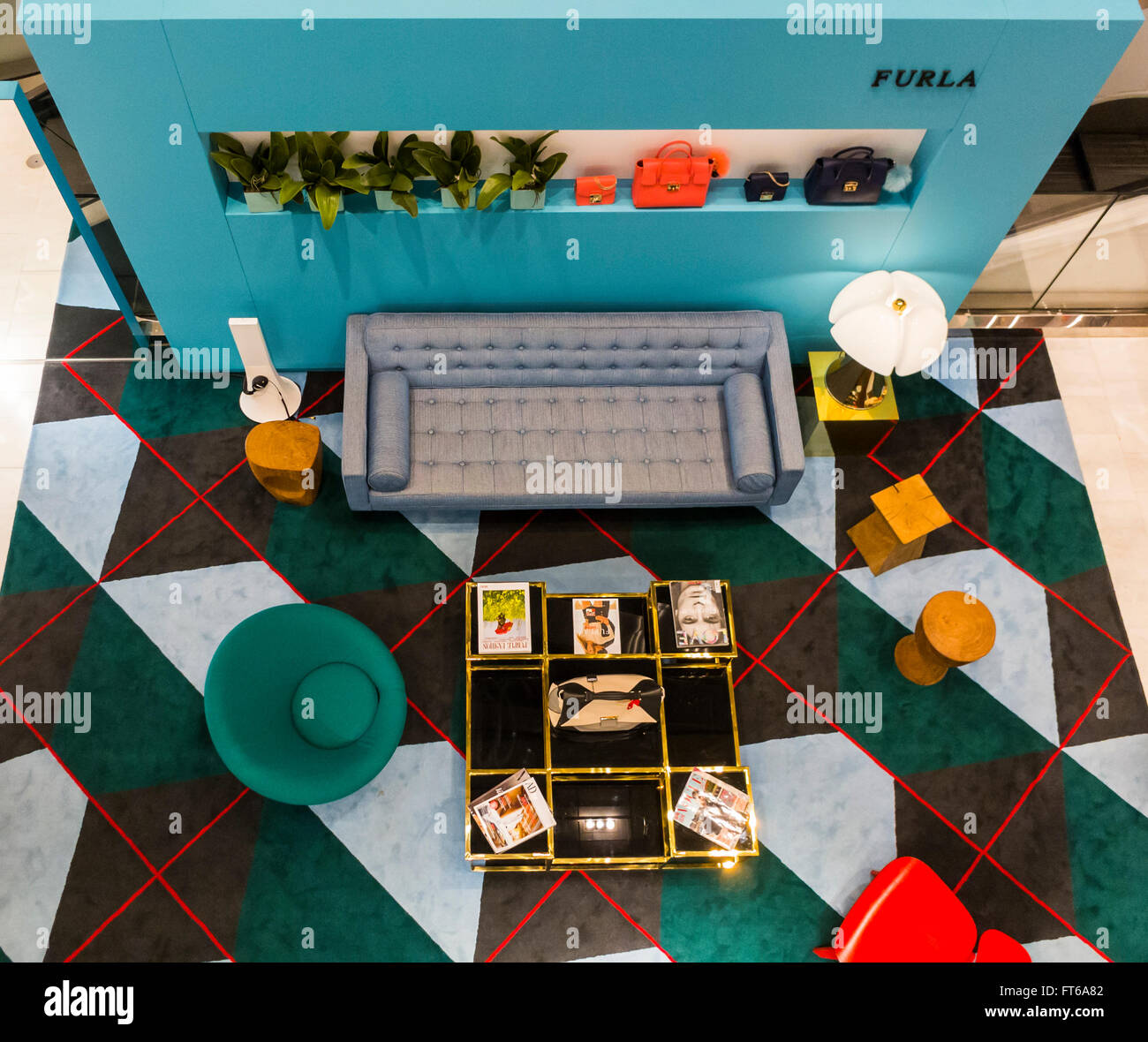 Department store interior aerial hi-res stock photography and images ...