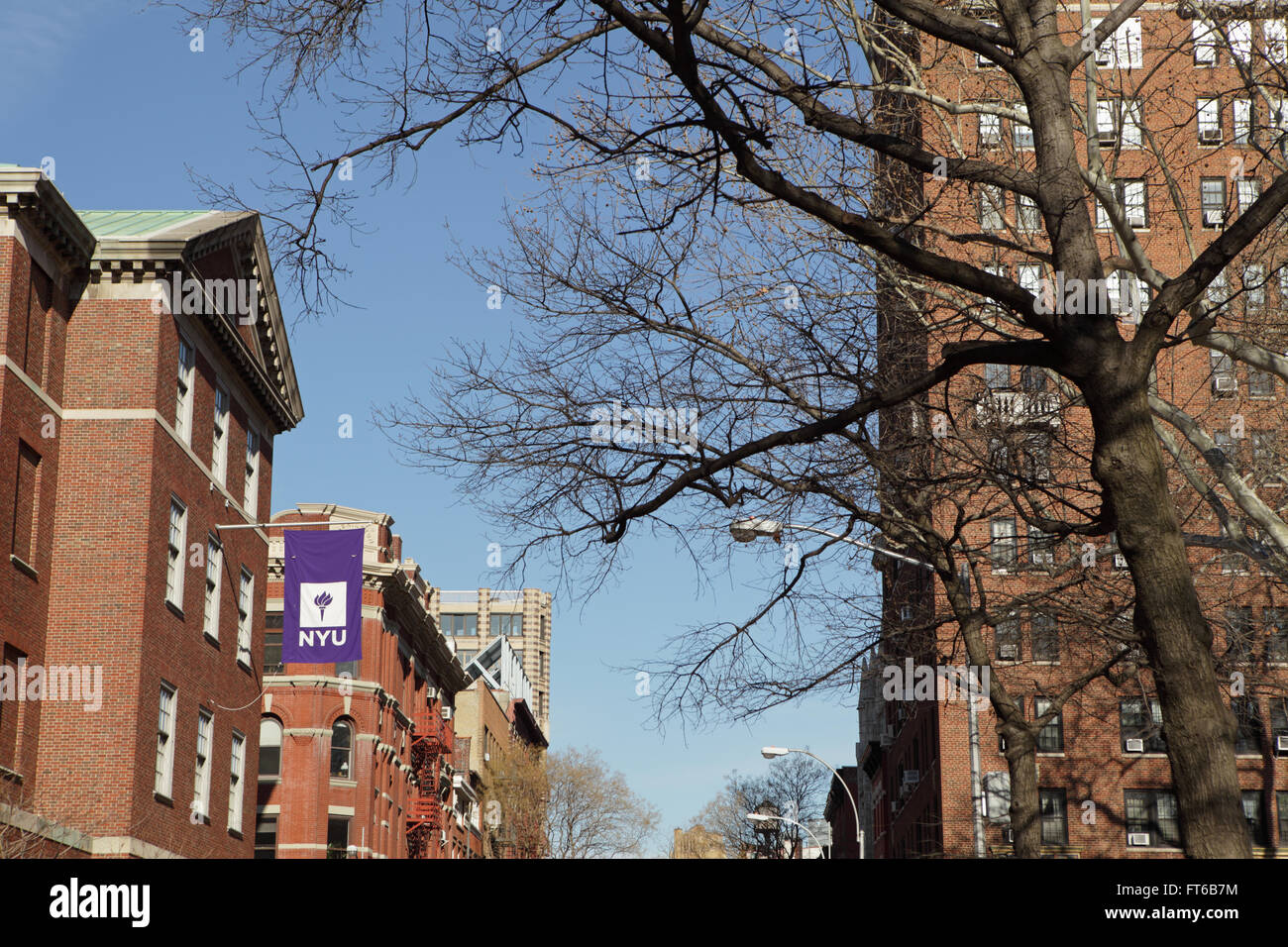 Nyu new york university campus hi-res stock photography and images - Alamy