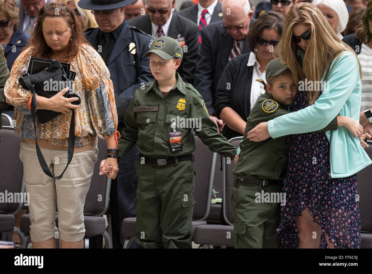 The Valor Memorial and Wreath Laying Ceremony, held by U.S. Customs and ...