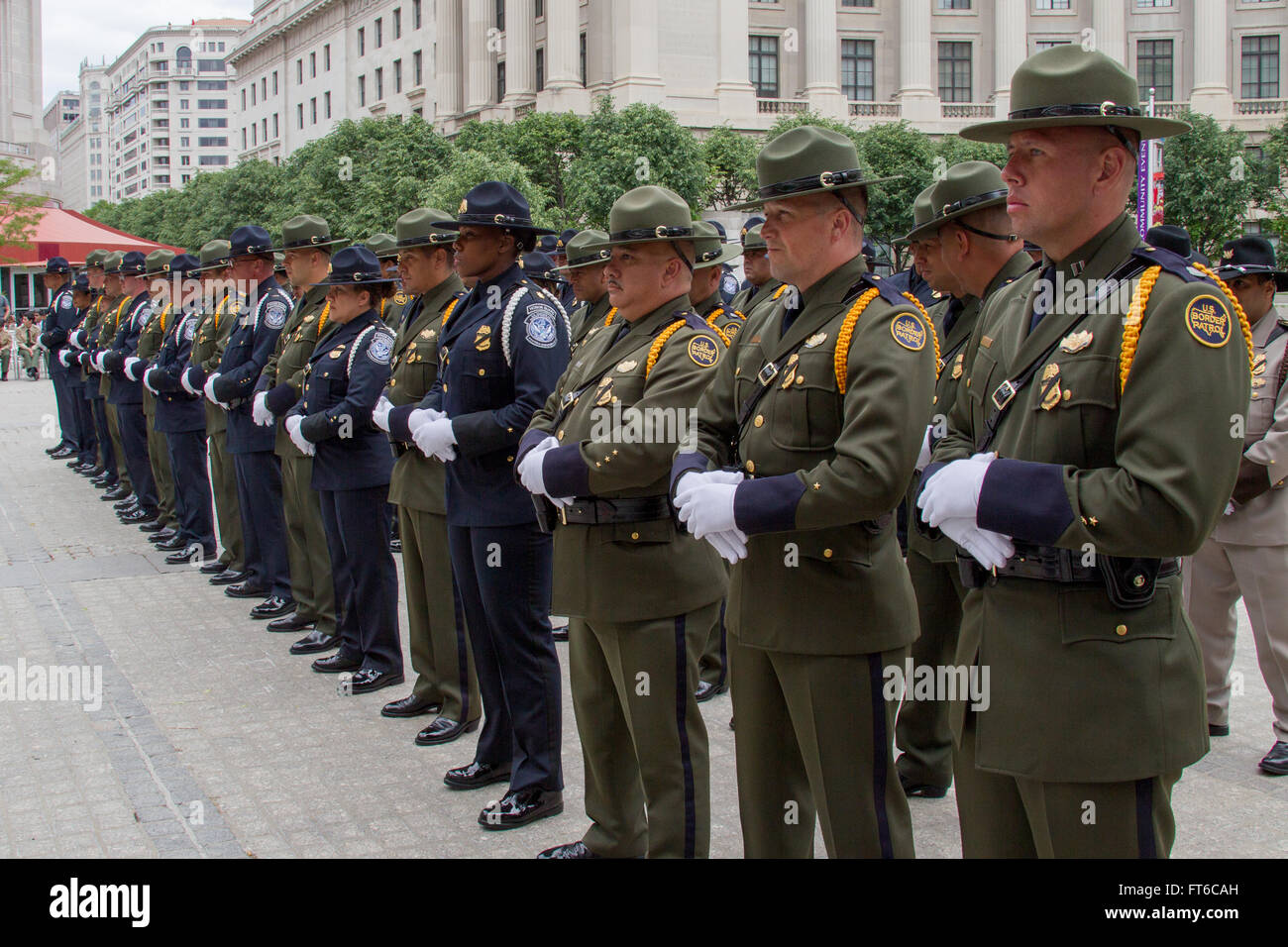 A photograph from Police Week, showing U.S. Customs and Border ...