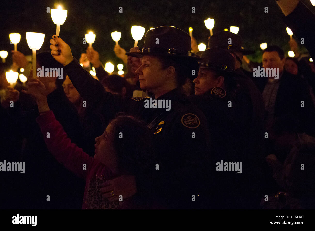 A poignant moment captured at the 2015 National Law Enforcement ...