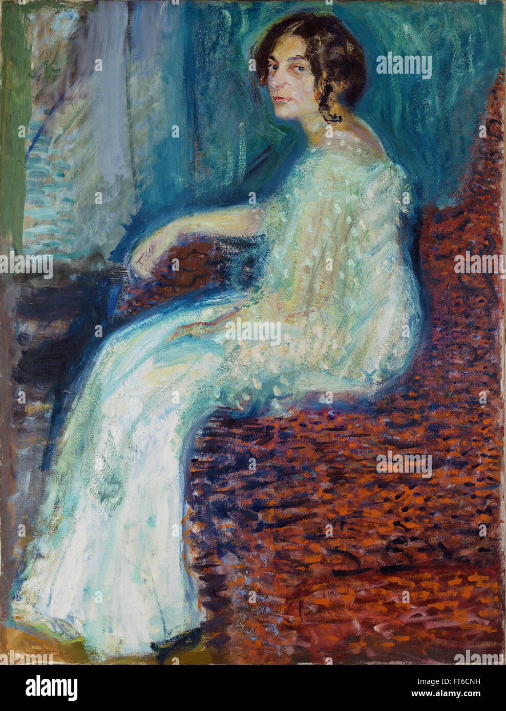 Richard Gerstl - Portrait of Henryka Cohn - Leopold Museum, Vienna ...