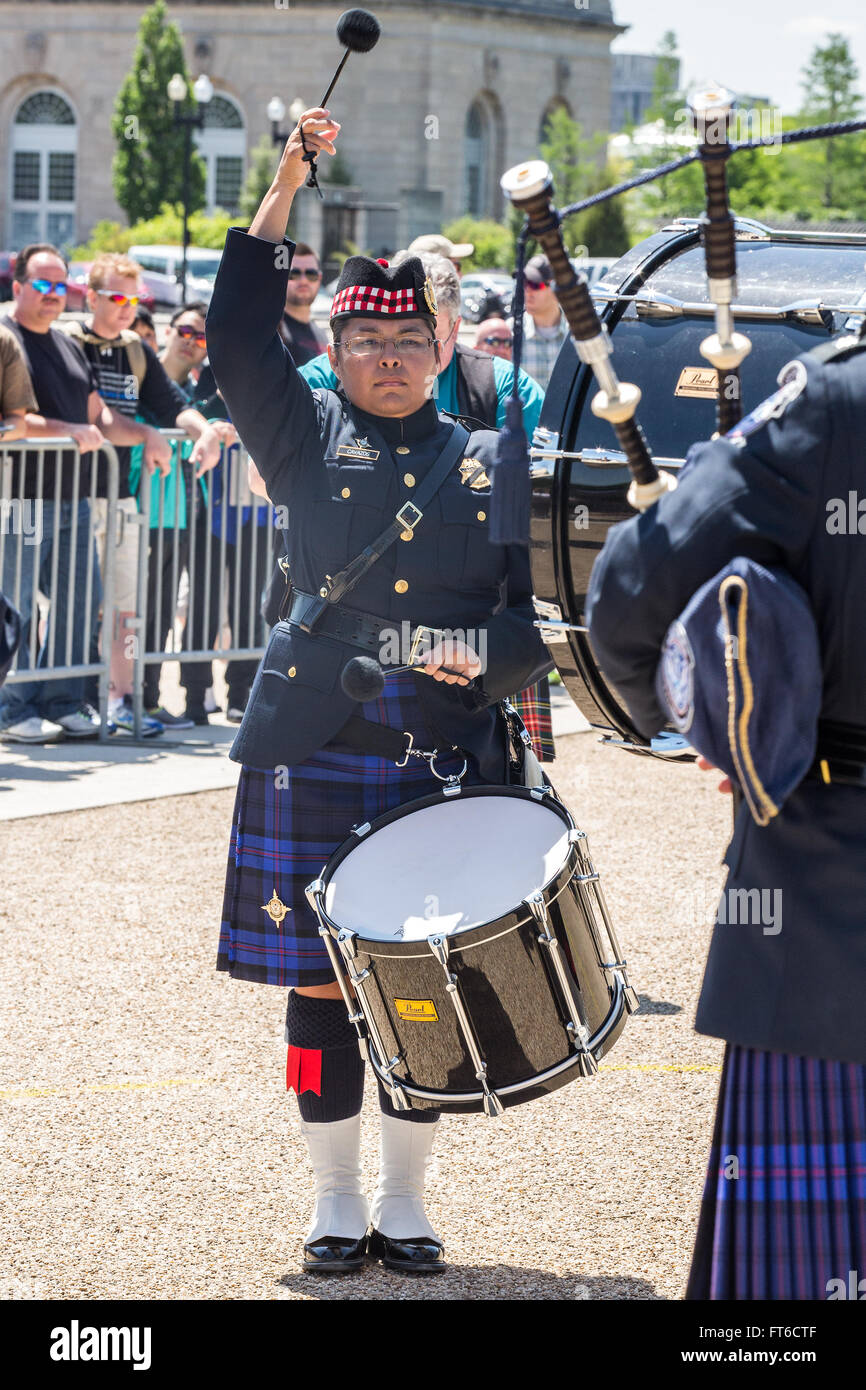 The 13th Annual Steve Young Honor Guard Competition, held in Washington ...