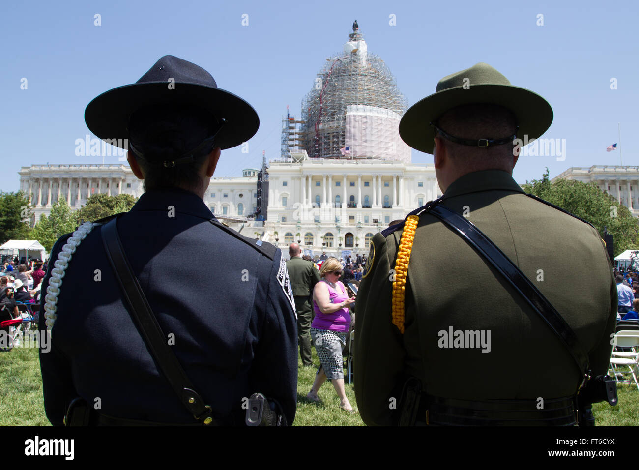 The National Peace Officer's Memorial Service held during Police Week ...