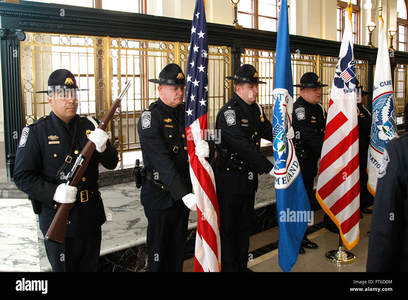 The ceremony swearing in Augustine Moore as the new Director of Field ...