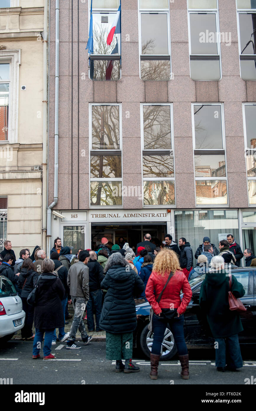 Activists, aid workers and members of various groups such as ‘Calaid ...