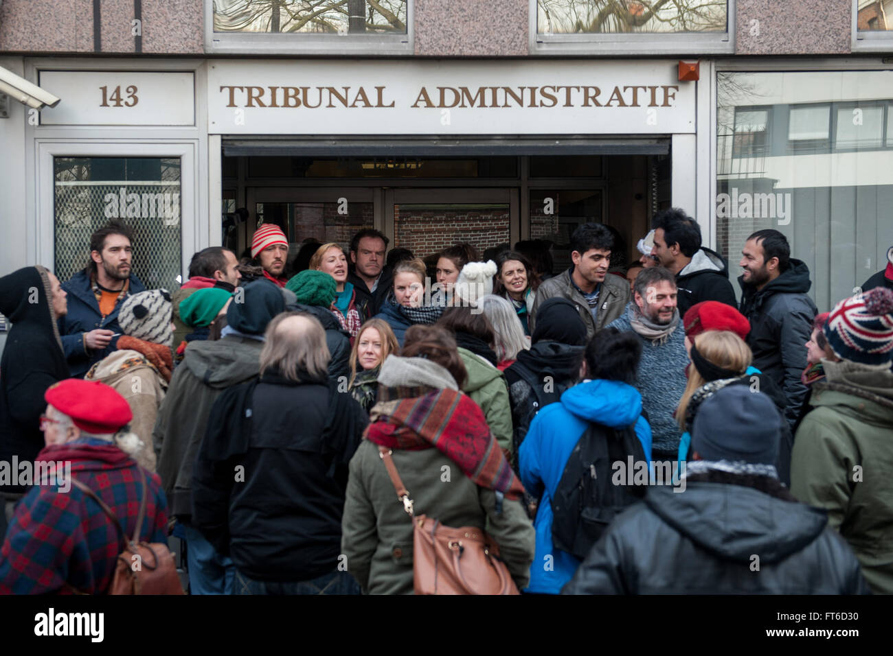 Activists, aid workers and members of various groups such as ‘Calaid ...