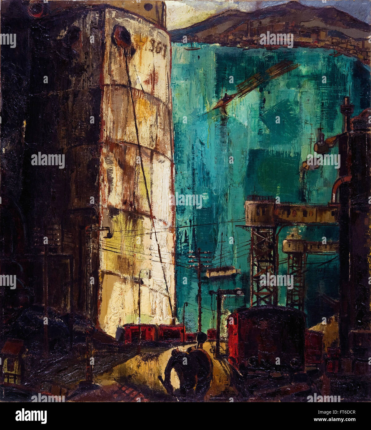 Kārlis Padegs - The Port (The Dock) - Latvian National Museum of Art ...