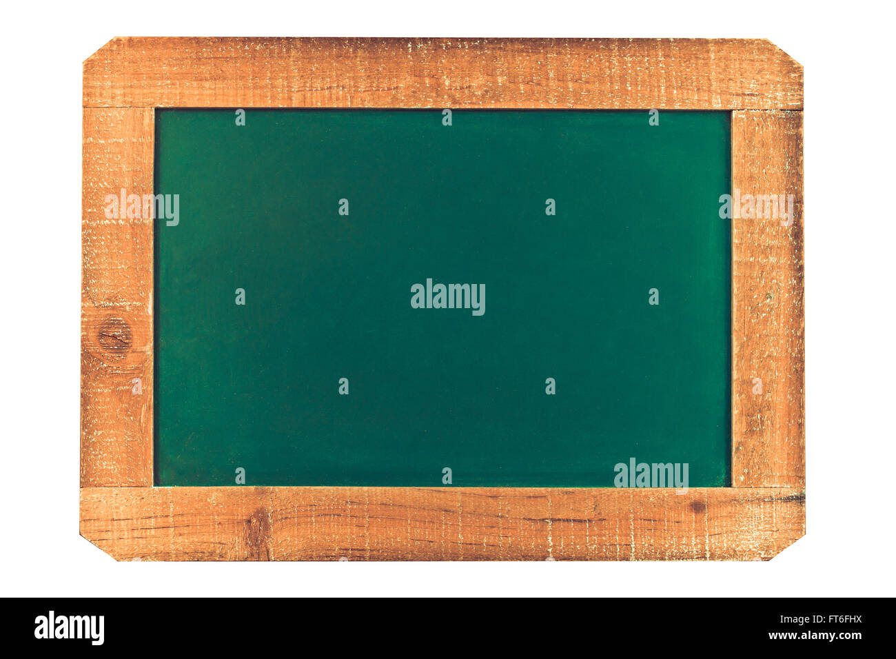 Slate board on white background Stock Photo - Alamy