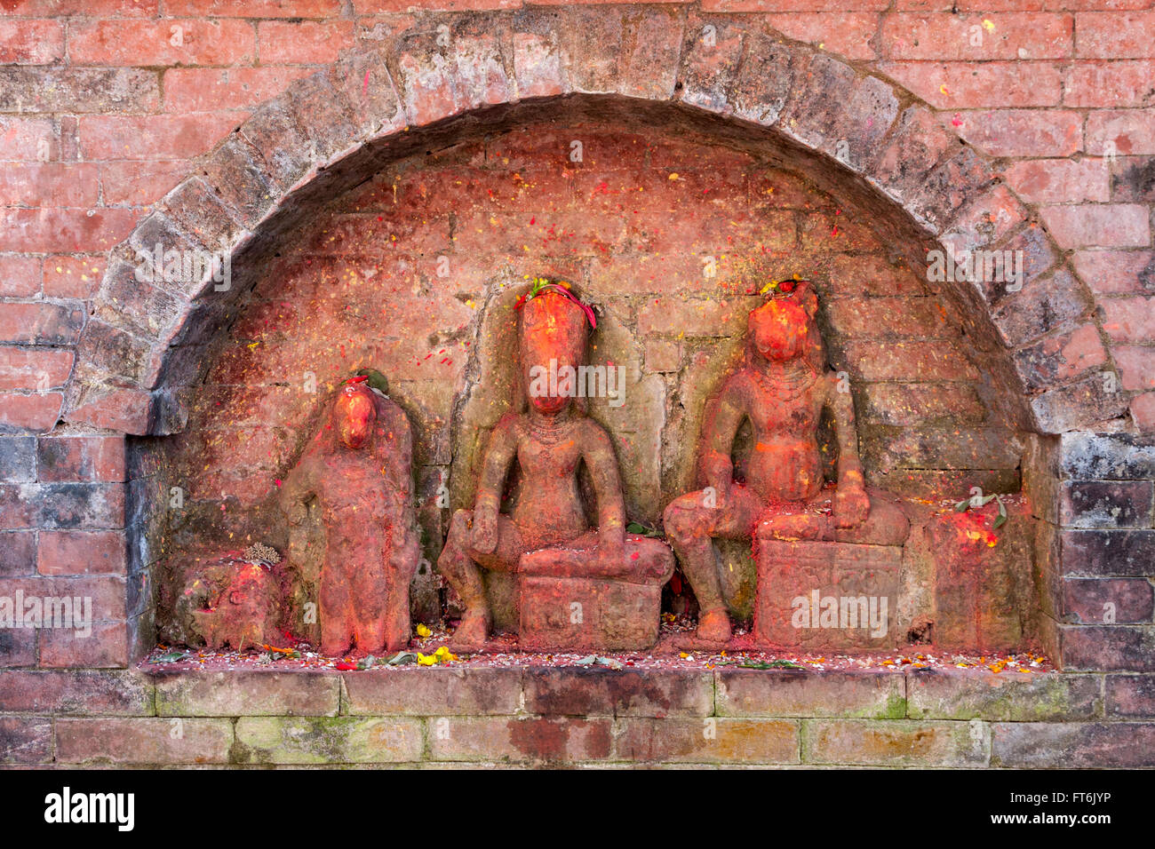 Nepal, Kathmandu. Shrine Dated to the pre-Lichchhavi Period, probably ...