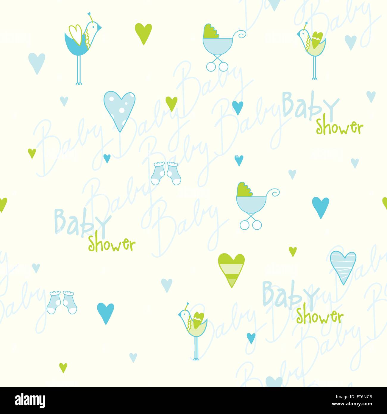 Baby shower template cute Stock Vector Images - Alamy