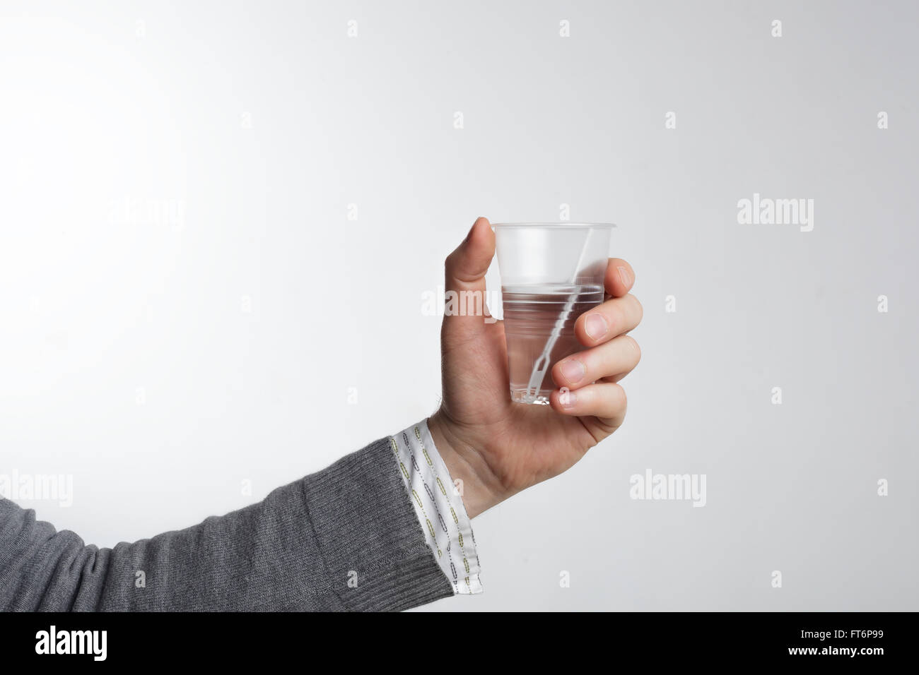 Clear plastic cup water hi-res stock photography and images - Alamy