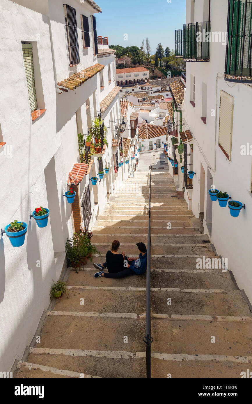 Mijas pueblo in the spanish mountains hi-res stock photography and ...
