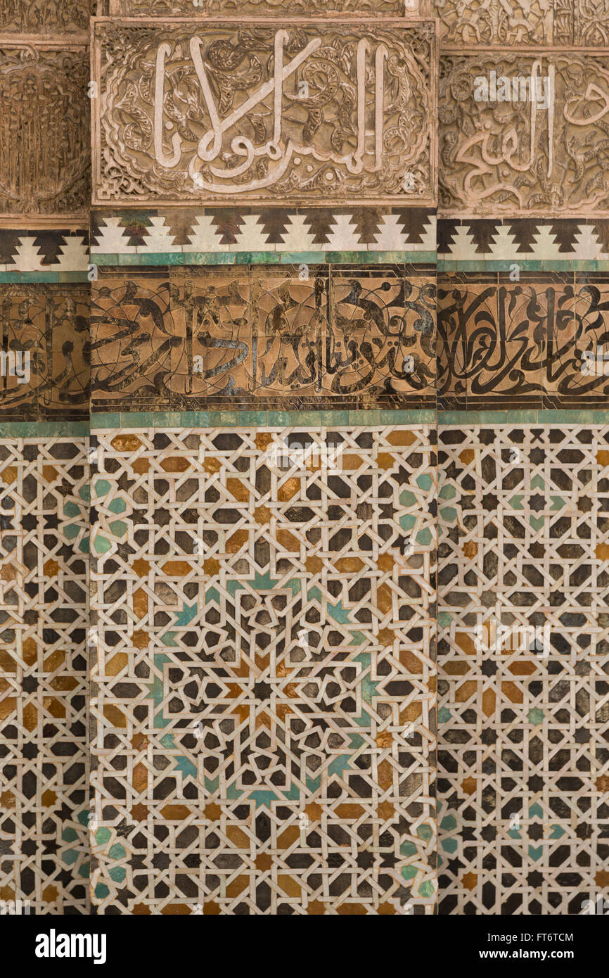 calligraphy and tile work Stock Photo - Alamy