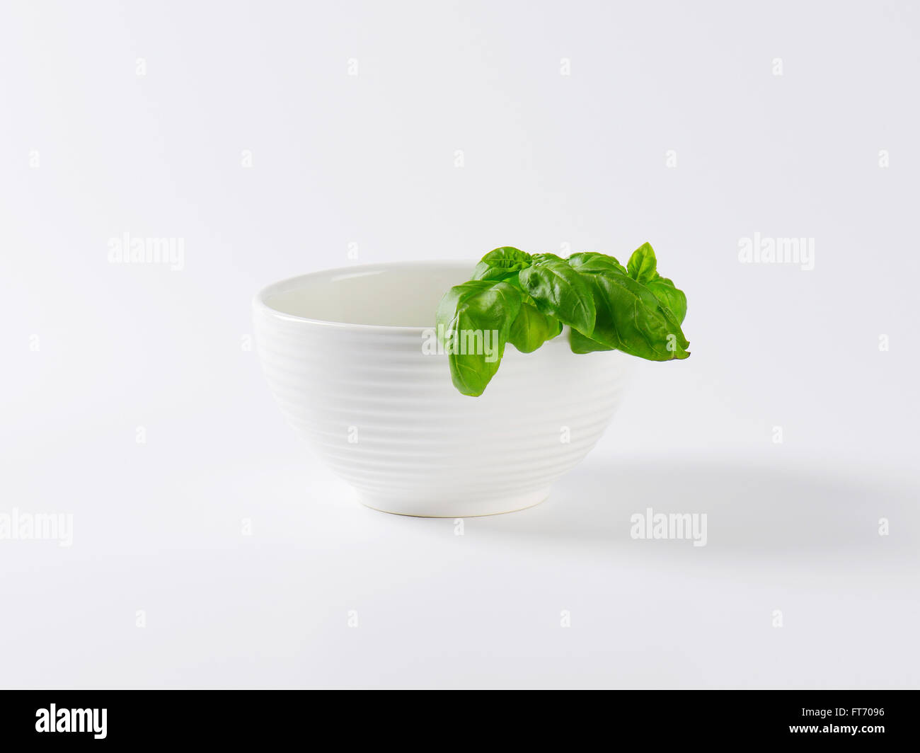 Sprig of basil leaves hi-res stock photography and images - Alamy