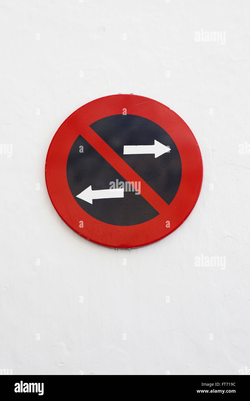 Spanish road signs hi-res stock photography and images - Alamy