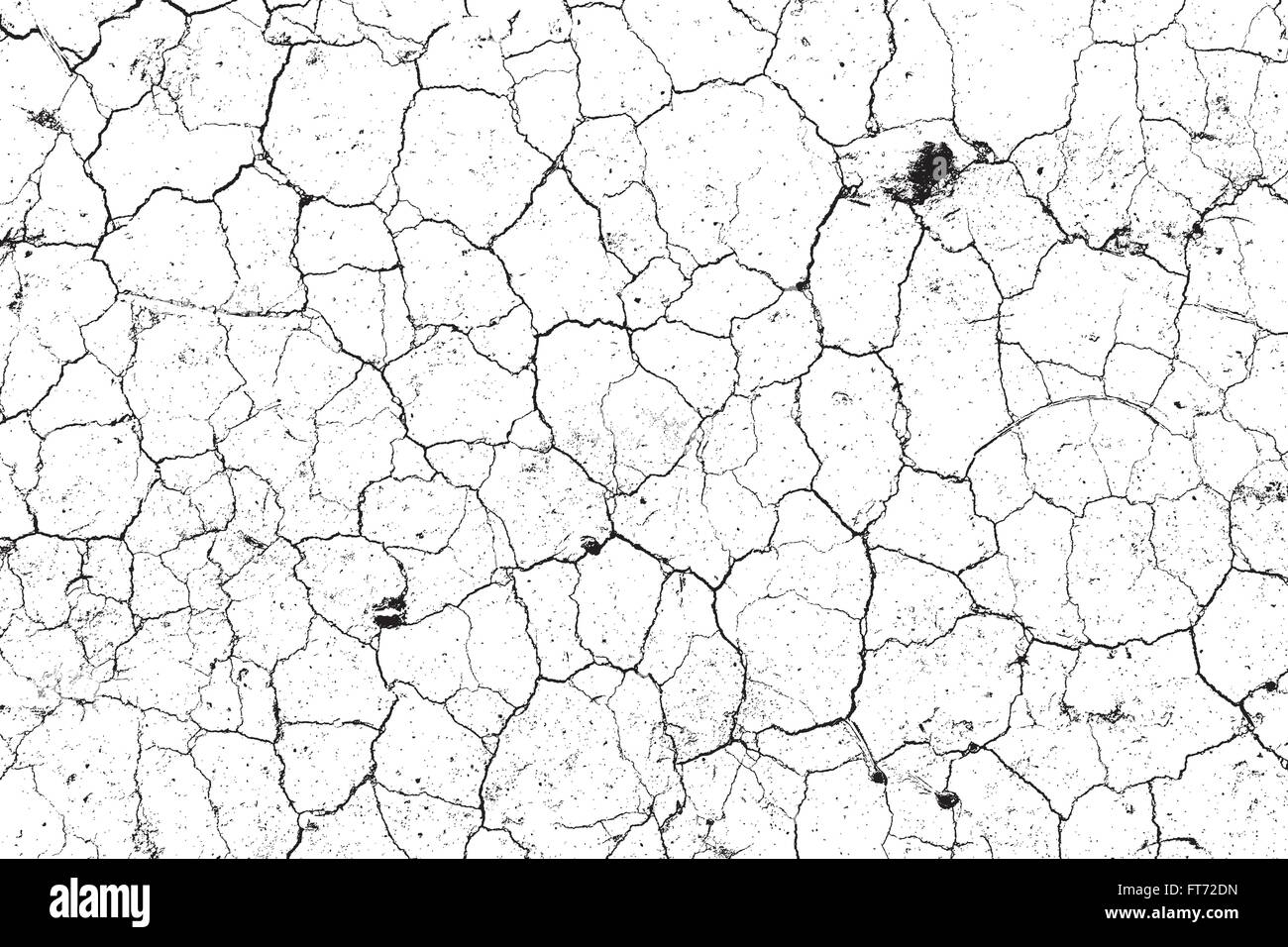 Cracked dried soil Stock Vector Images - Alamy