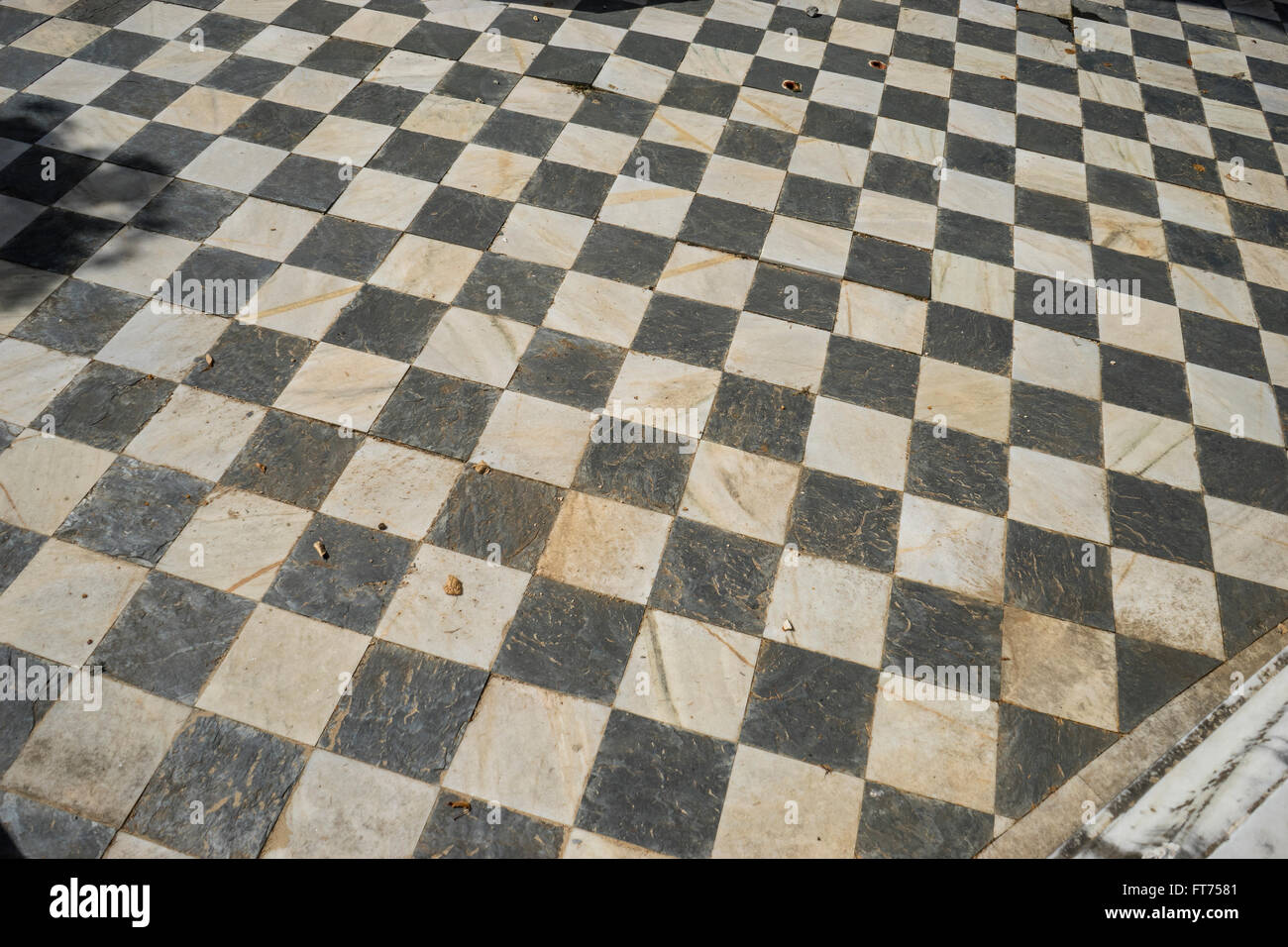 Chessboard tile kitchen interior hi-res stock photography and images ...