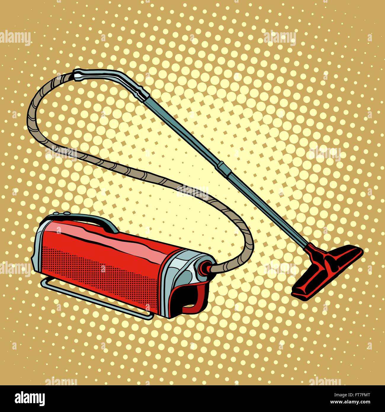 Retro cleaner Stock Vector Images - Alamy