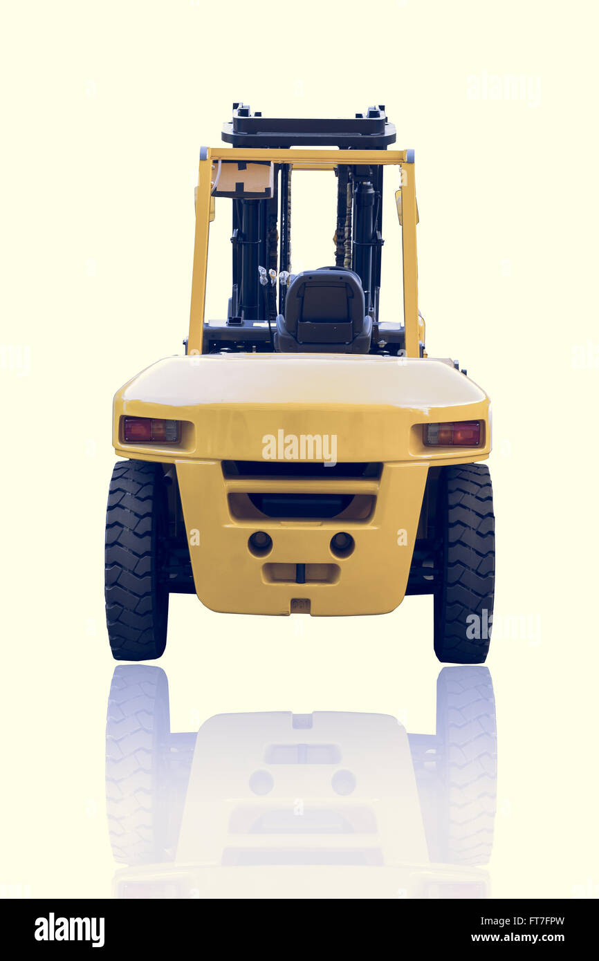 the rear of the forklift Stock Photo - Alamy