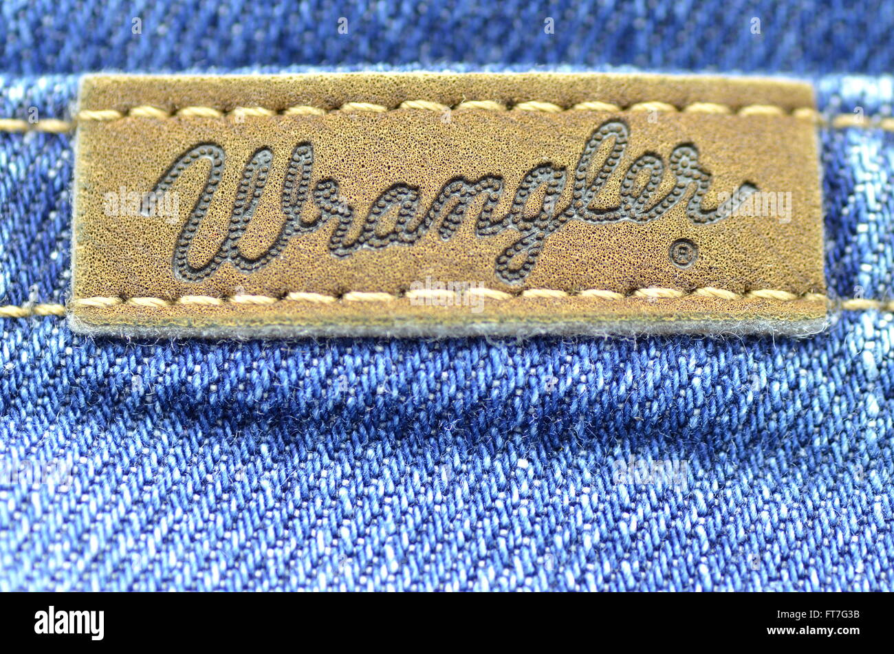 Wrangler button hi-res stock photography and images - Alamy