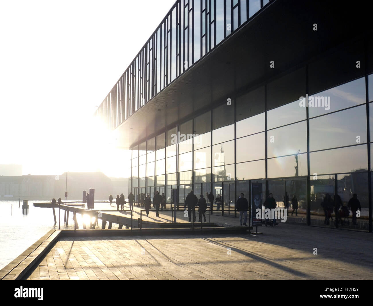 COPENHAGEN, DENMARK - DECEMBER 31 2011: Opera House one of the the most ...