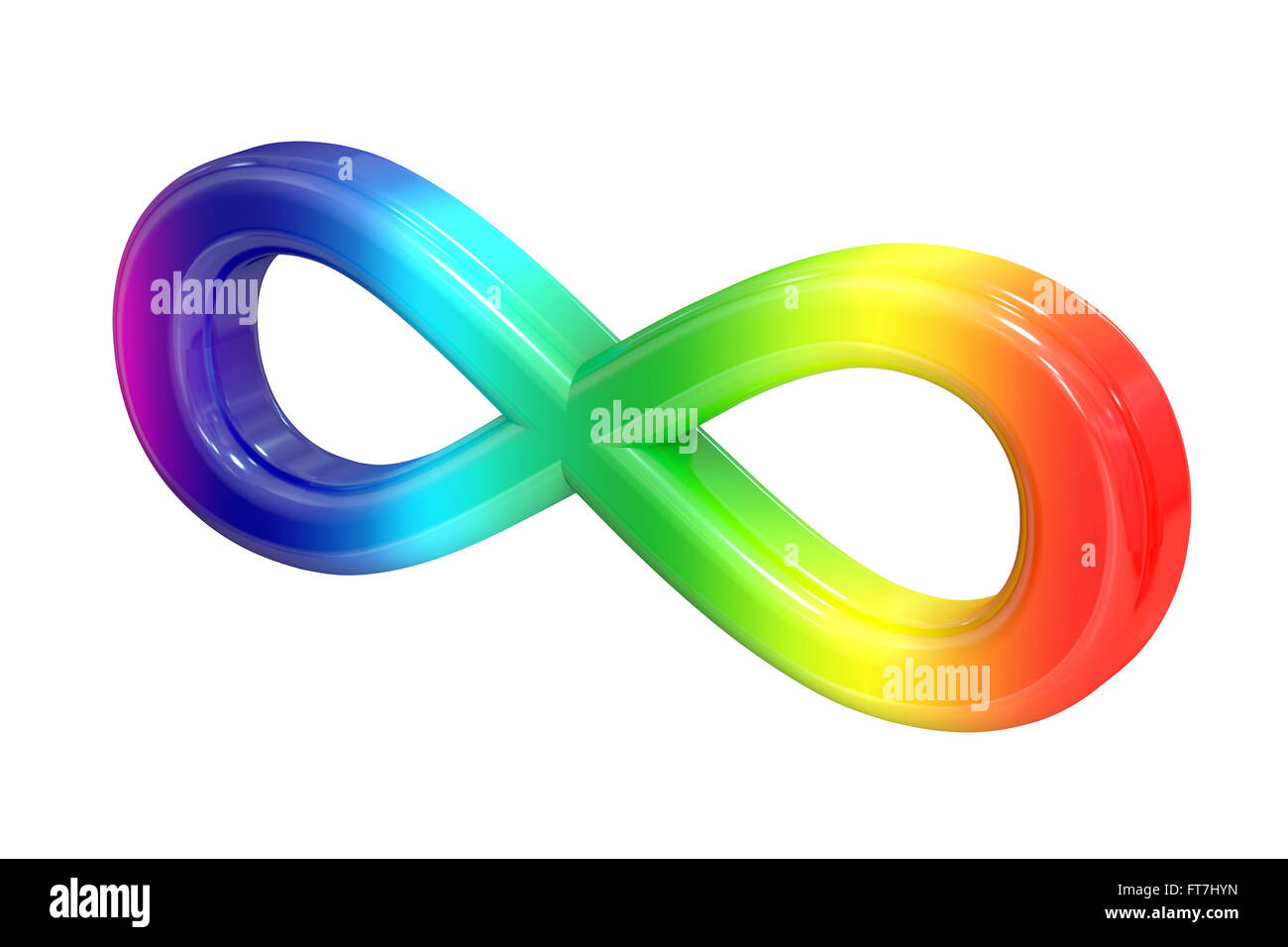 Infinity symbol 3d hi-res stock photography and images - Alamy