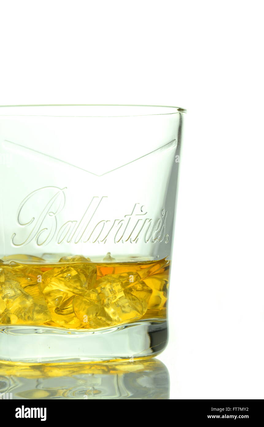 Ballantines glass hi-res stock photography and images - Alamy
