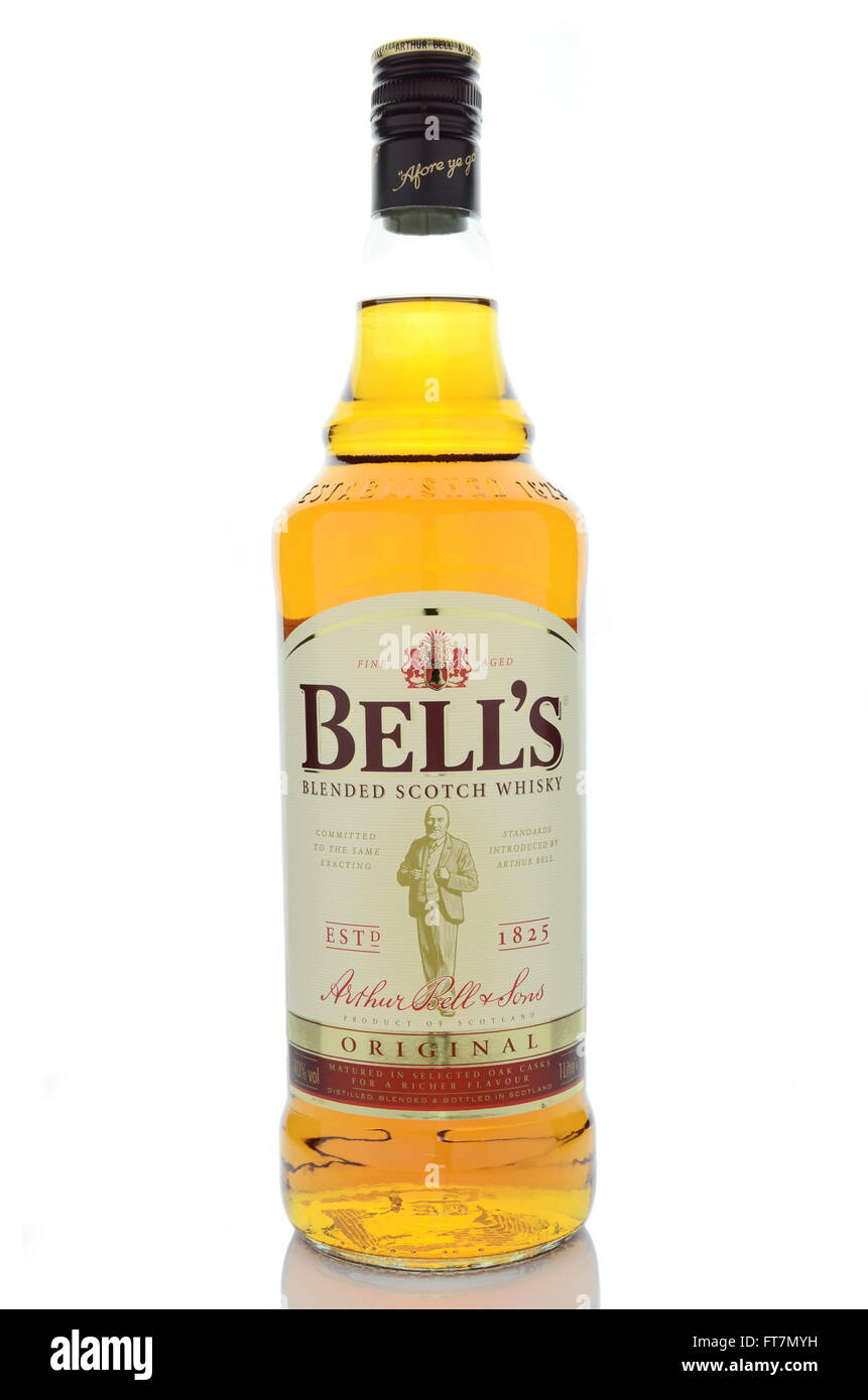 Bells whisky hi-res stock photography and images - Alamy
